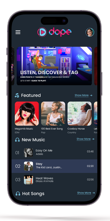 Dope - Web3 Music App